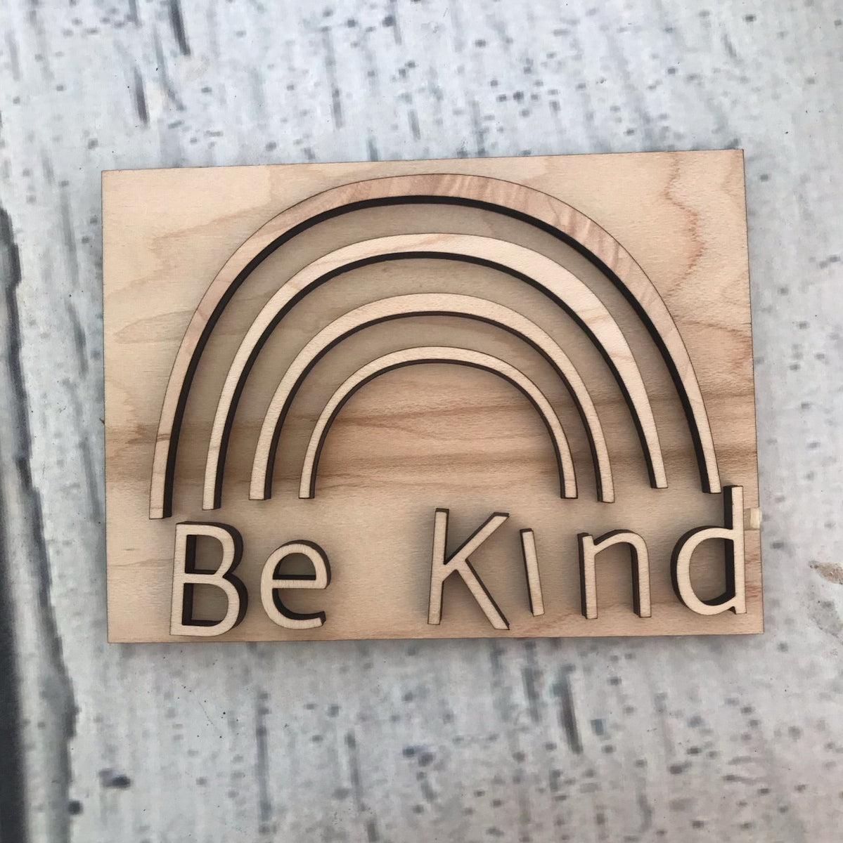 Be Kind Sign Craft Kit – A Vision to Remember