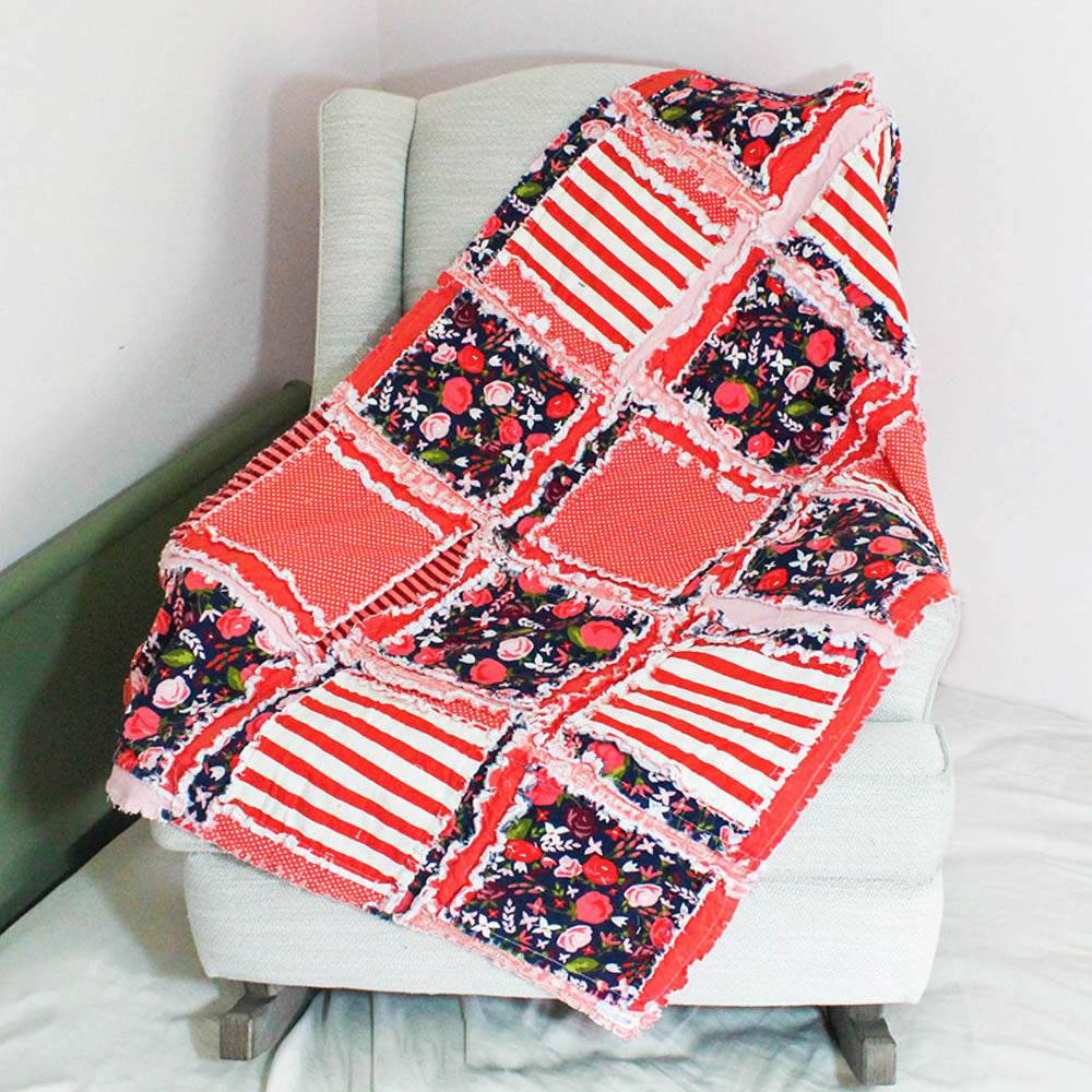 Baby & Toddler Rag Quilts for Sale | A Vision to Remember