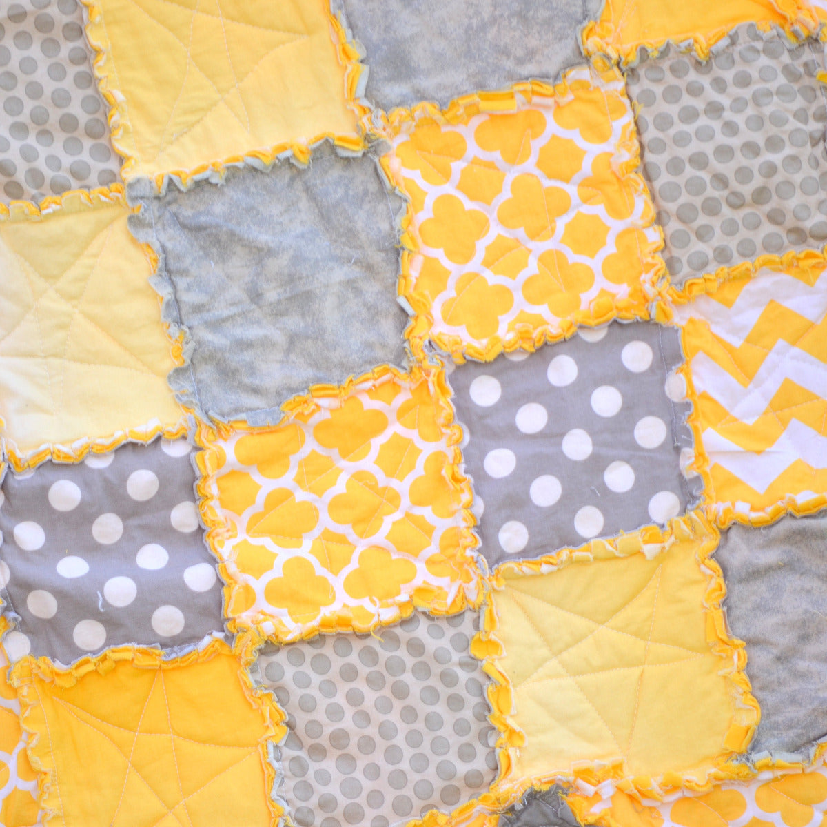 Star Baby Rag Quilt Pattern – A Vision to Remember